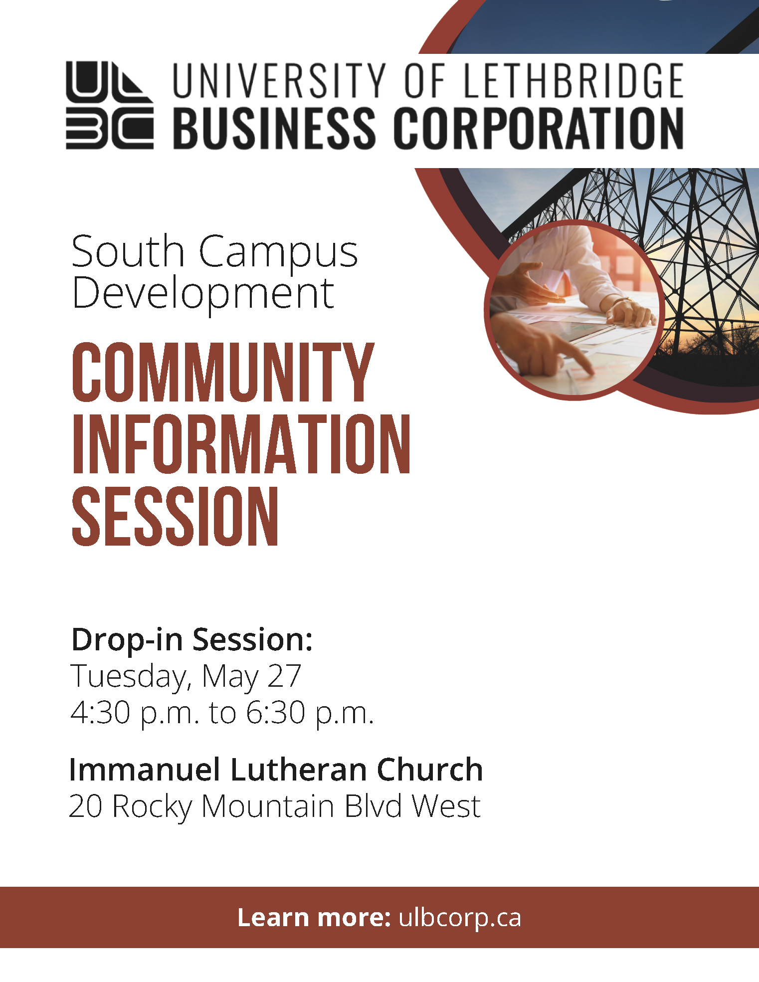 Community Information Session - South Campus Development | Notice Board